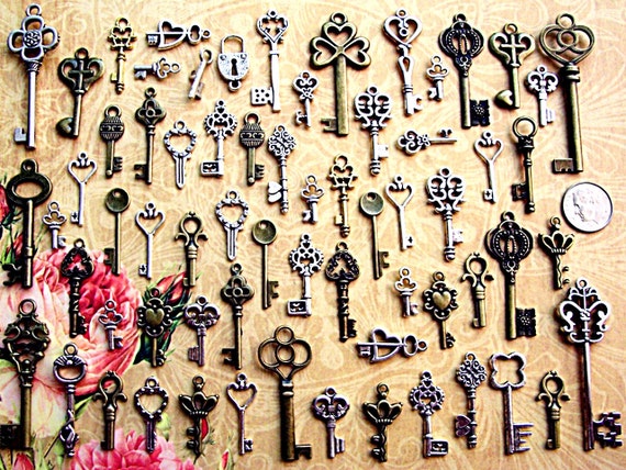 Displaying Antique Keys
