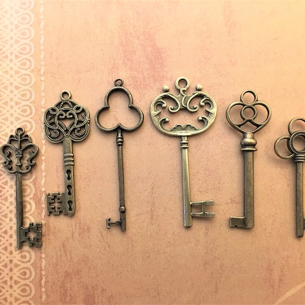 Skeleton Key Lock - Etsy