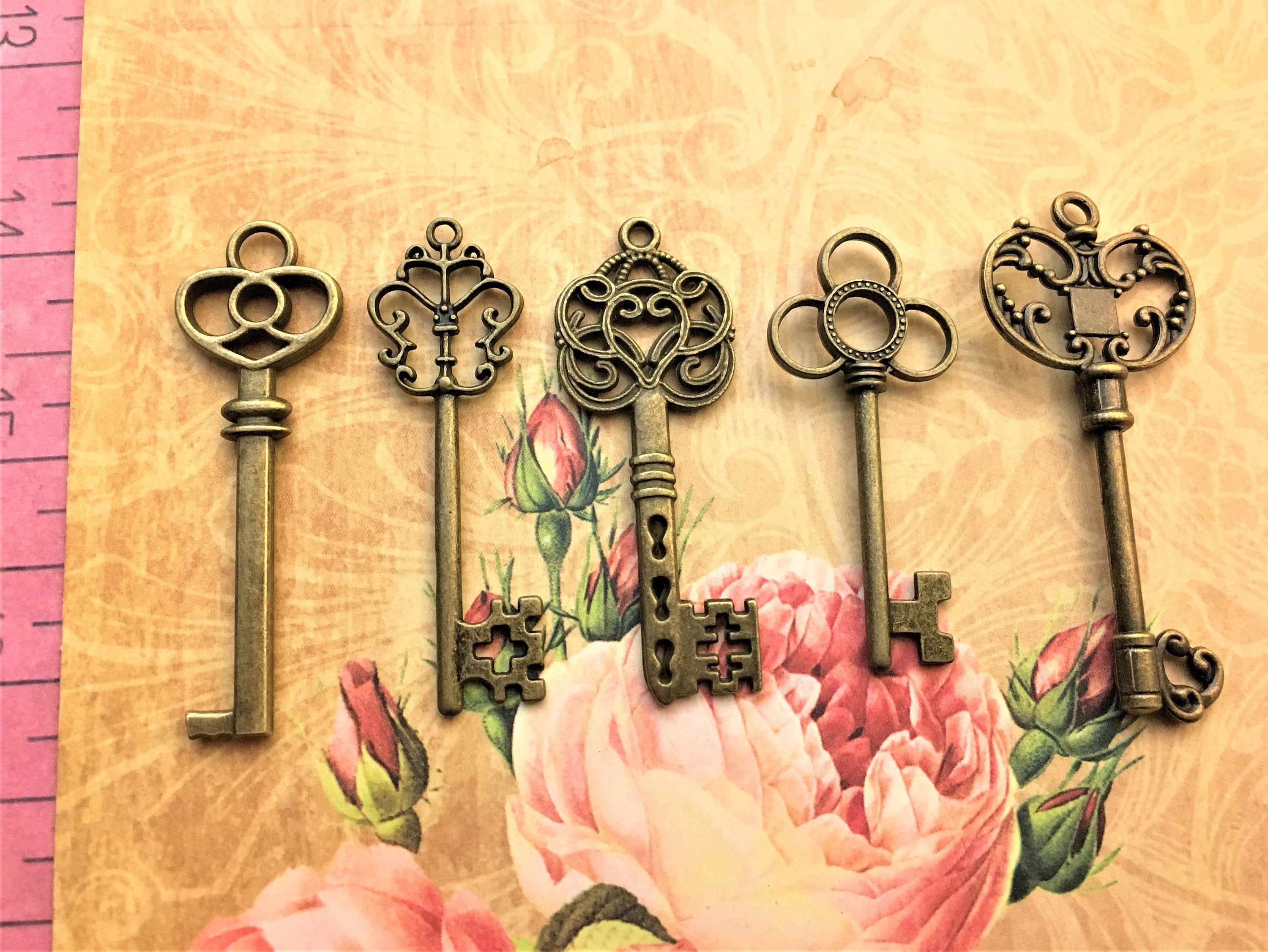 Antique Keys Wallpaper