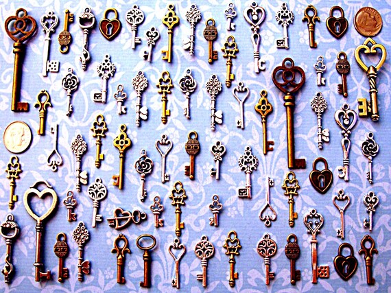 Rustic Replica Old Keys to Light Faux Fresh Fitting Historic - Etsy