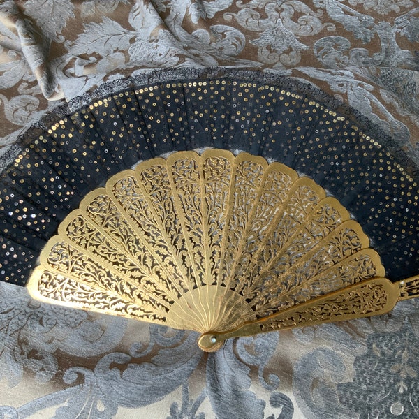 Antique Hand Fan - Etsy