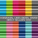 Digital Paper Horizontal Lines Background Clip Art - Etsy