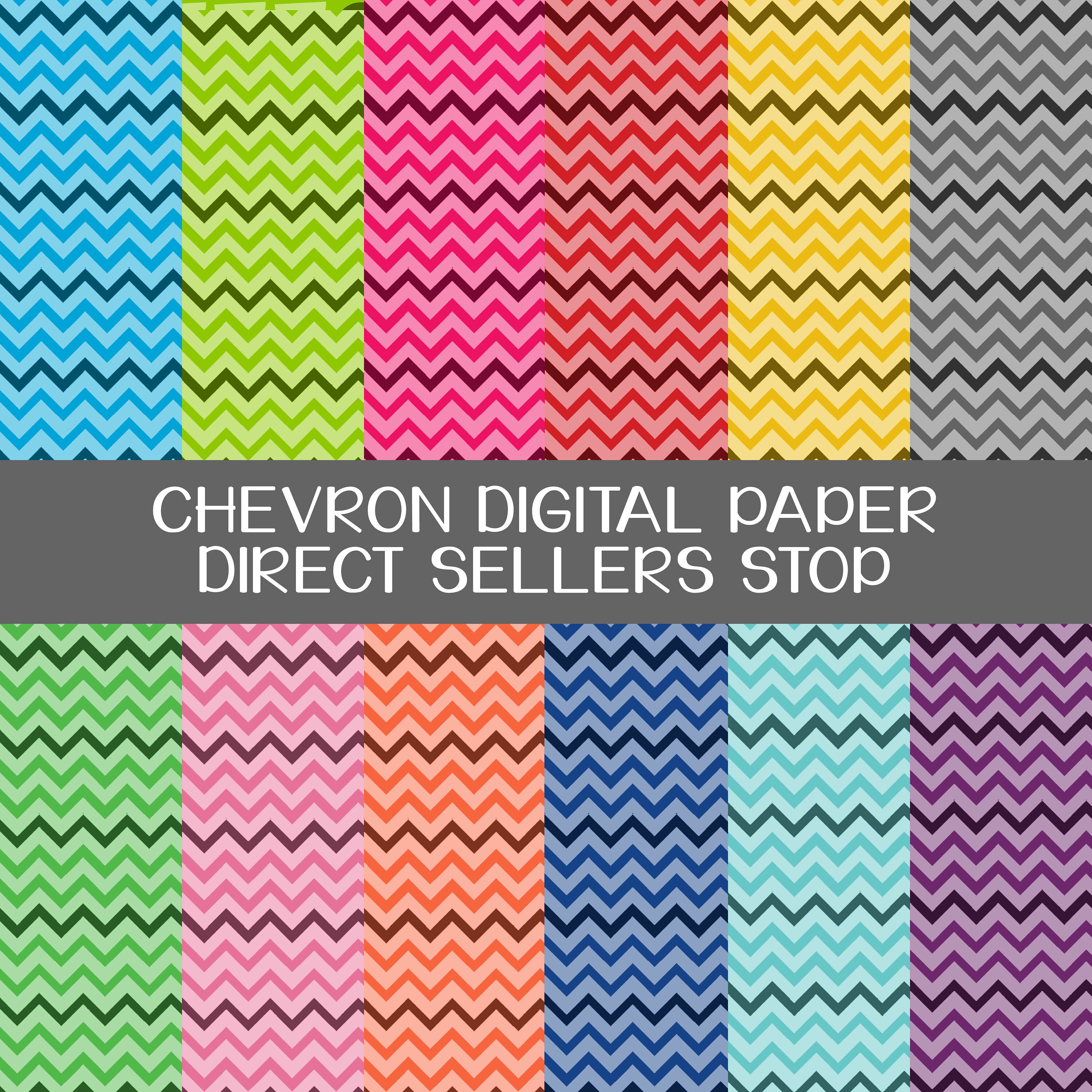 Digital Paper Chevron Background Clip Art - Etsy