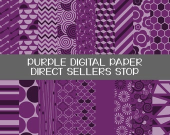 Digital Paper Bright Blue Background Clip Art - Etsy