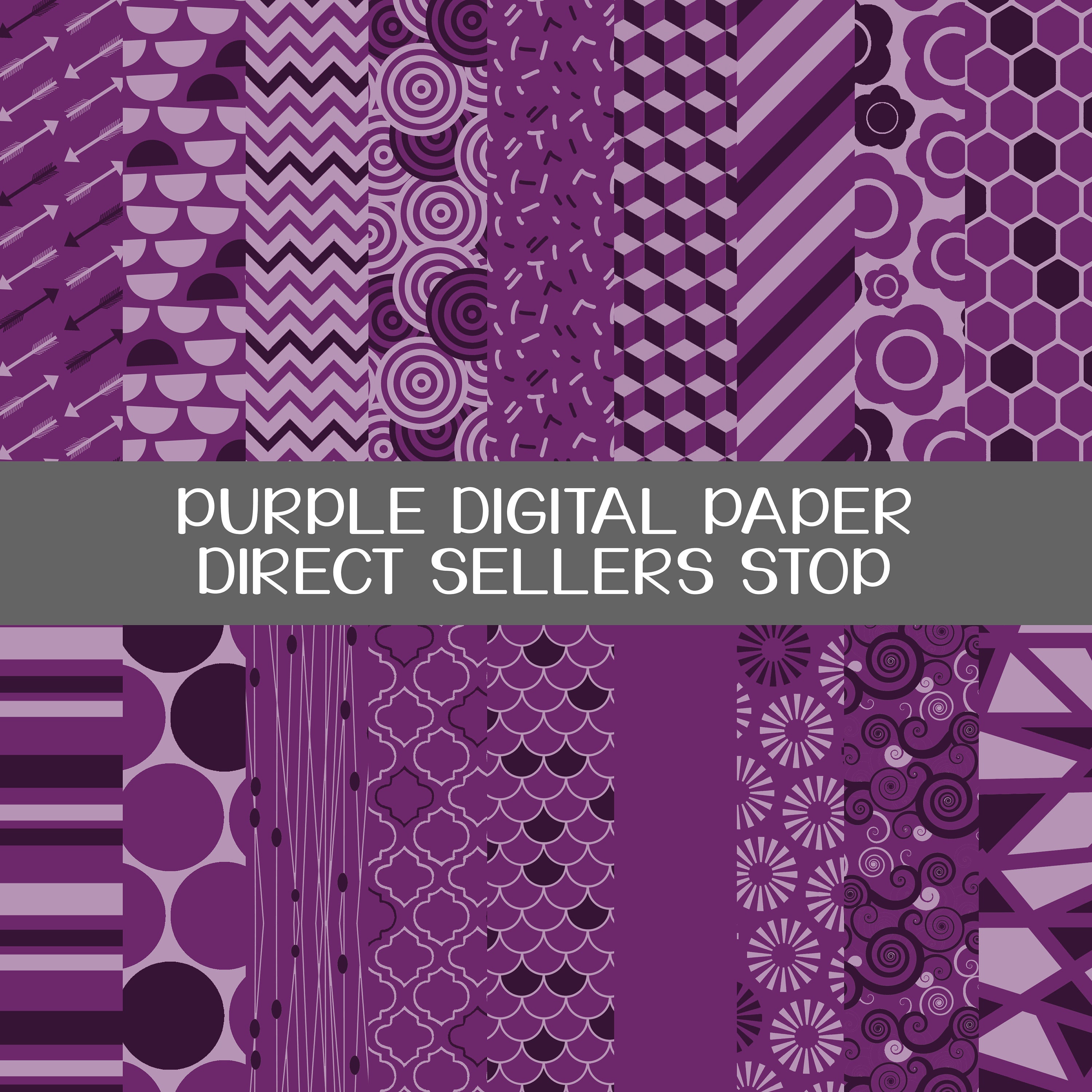 Digital Paper Purple Background Clip Art - Etsy