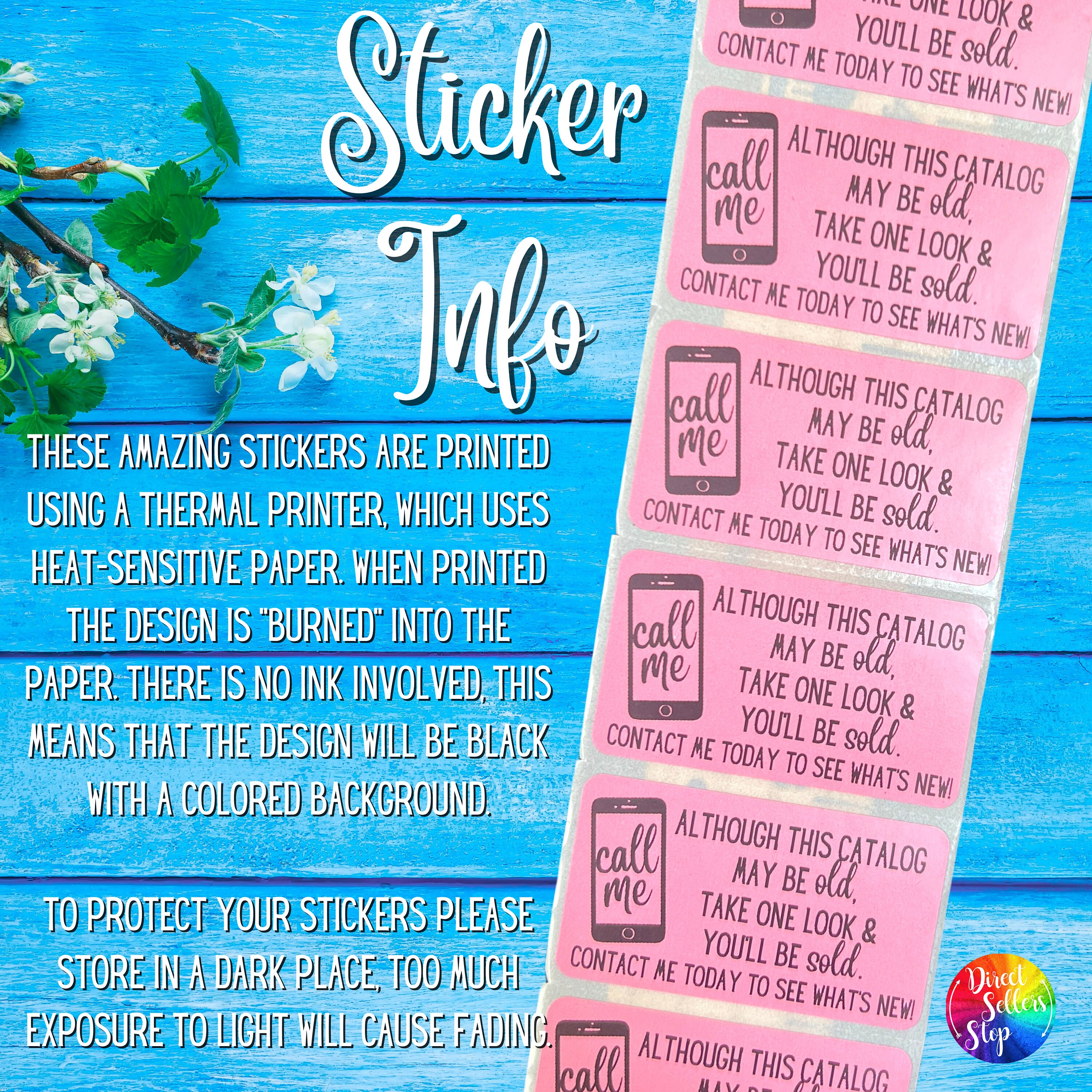 Thermal Labels | Catalog May Be Old, Contact for New Catalog | Small ...