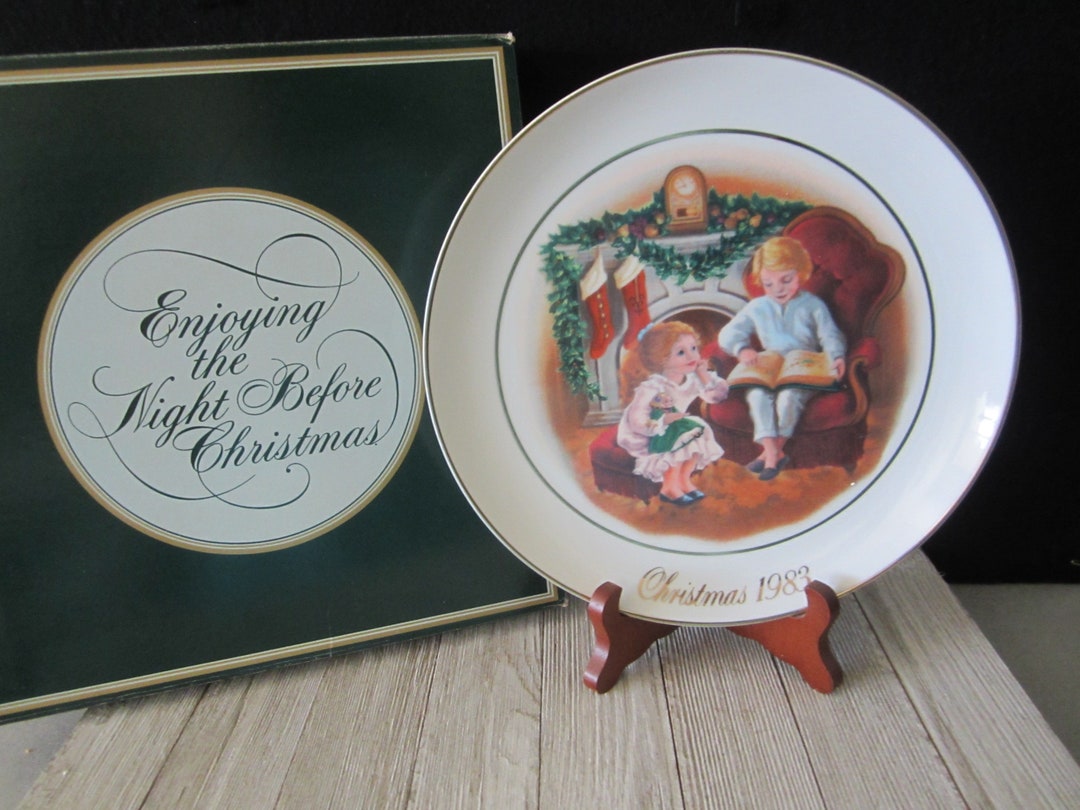 Avon - Collector Plate Circa 1980's - Four Different Styles - Christmas ...