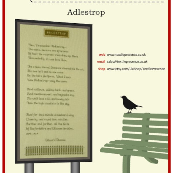 Cross Stitch Poem - Etsy UK