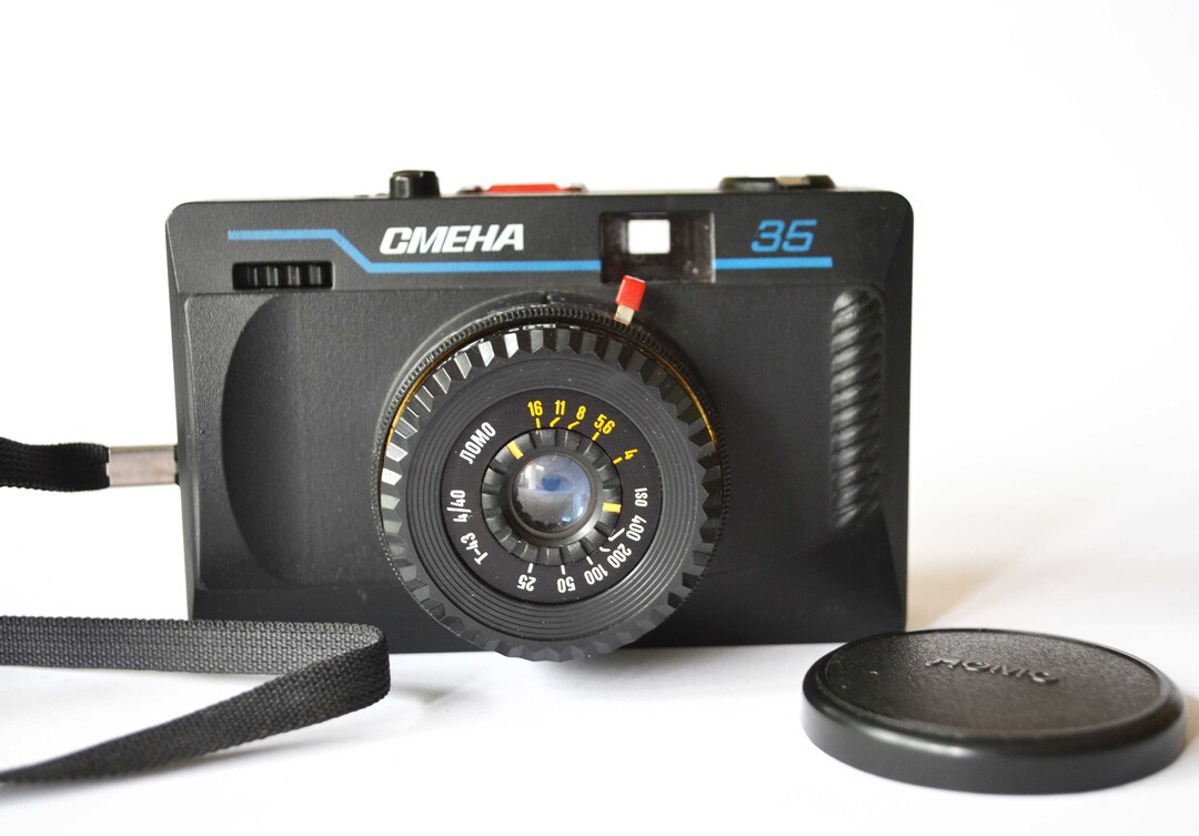 Vintage Working Film Camera for 35 Mm Film Smena 35, LOMO Soviet ...