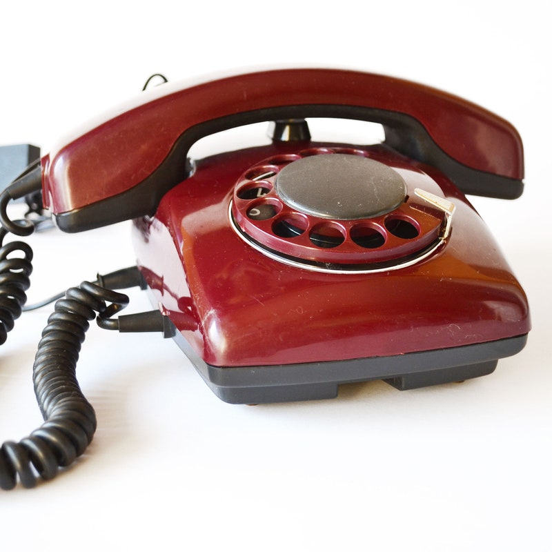 Vintage Rotary Phone - Etsy