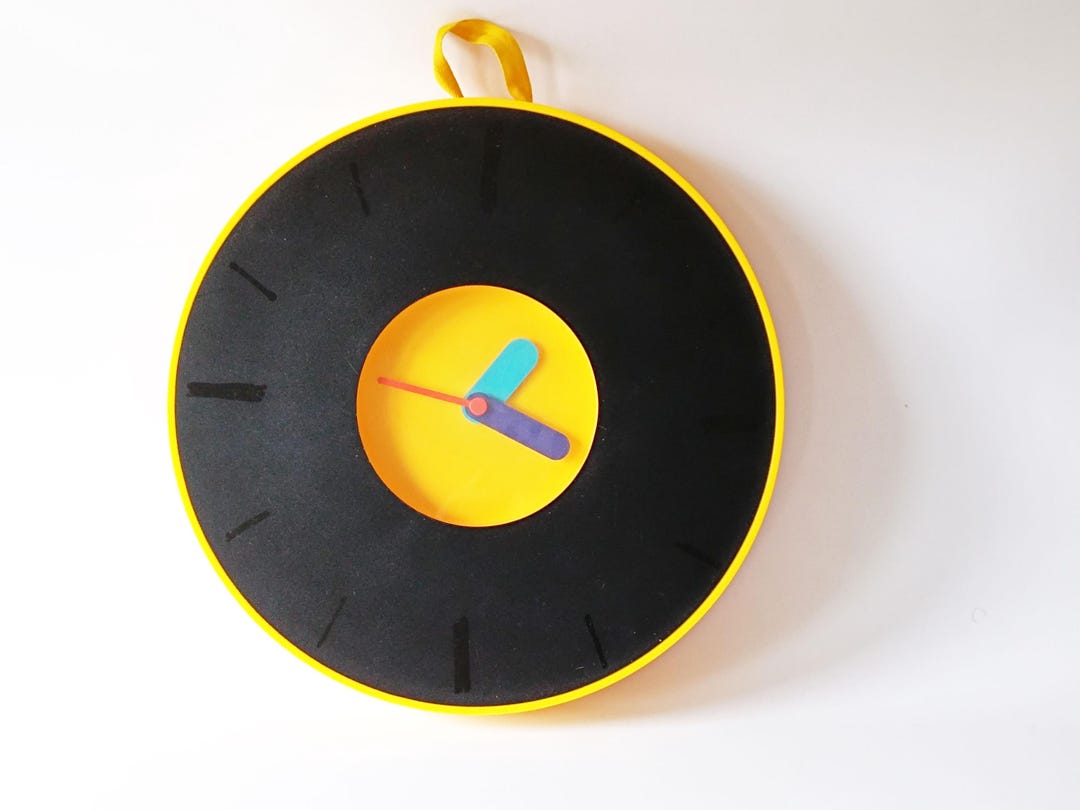 Oldschool Wall Clock by Ikea, 90s Ikea Pladdra Working Clock, Funky ...