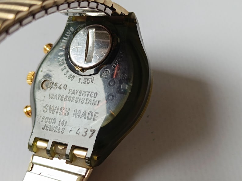1993 Swatch Chronograph Volupte: Vintage 90s Watch - Etsy