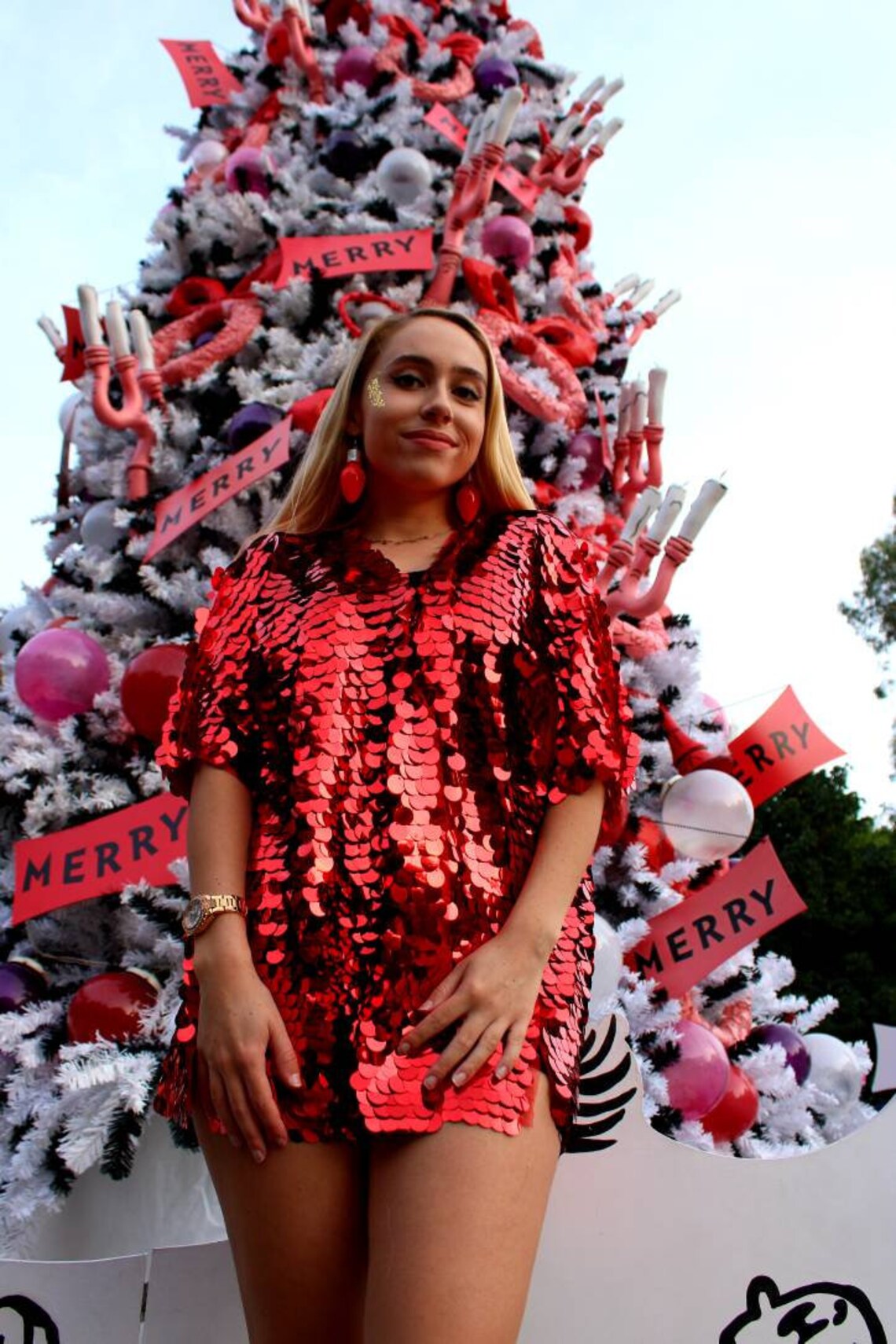 Red Planet Sequin Kimono Top Jacket - Etsy