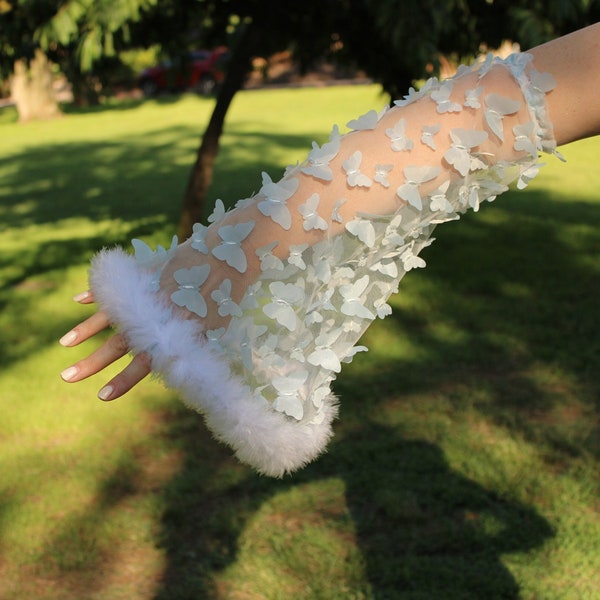 White and Blue Rave - Etsy
