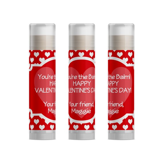 Red Heart Valentines Day Cards Lip Balm, Cheap Valentines Day Gifts ...