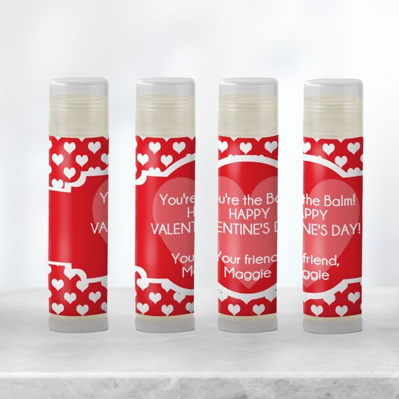 Red Heart Valentines Day Cards Lip Balm, Cheap Valentines Day Gifts ...