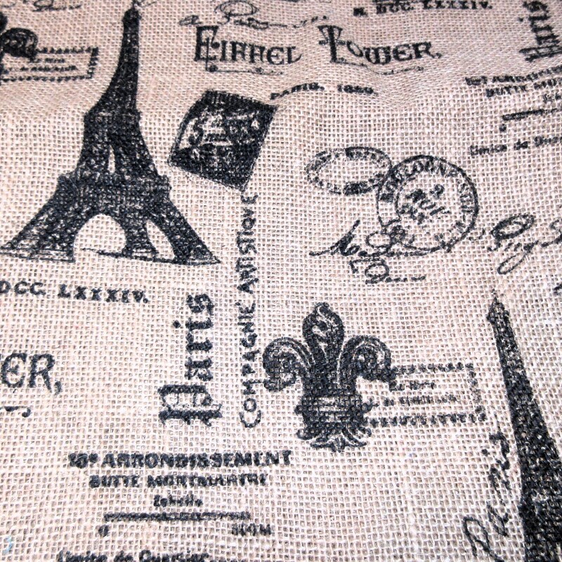 Burlap Print - Etsy