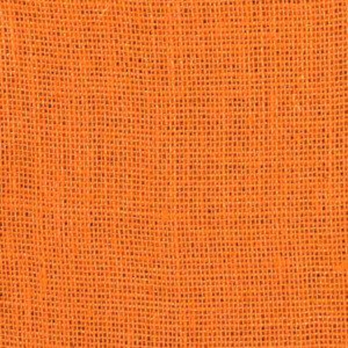 Orange Sultana Burlap Fabric by the Yard - Etsy