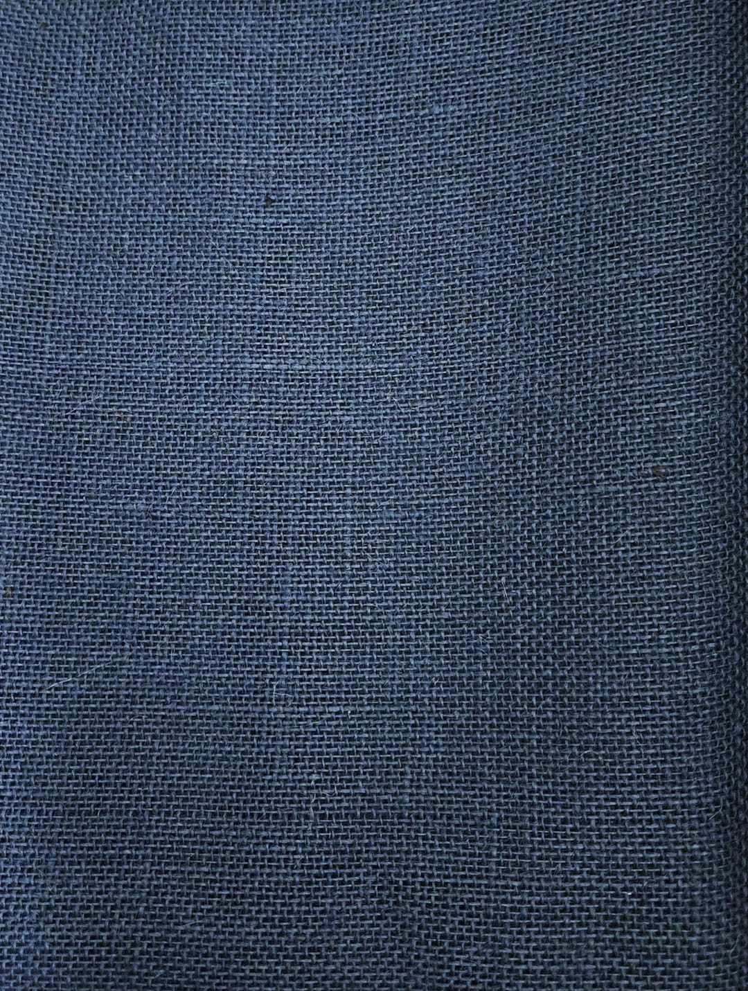 Navy Blue Burlap Fabric by the Yard - Etsy