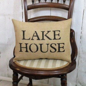 Lake House Pillow, Lake House Gift, Lake House Decor, Cabin Decor, FREE ...