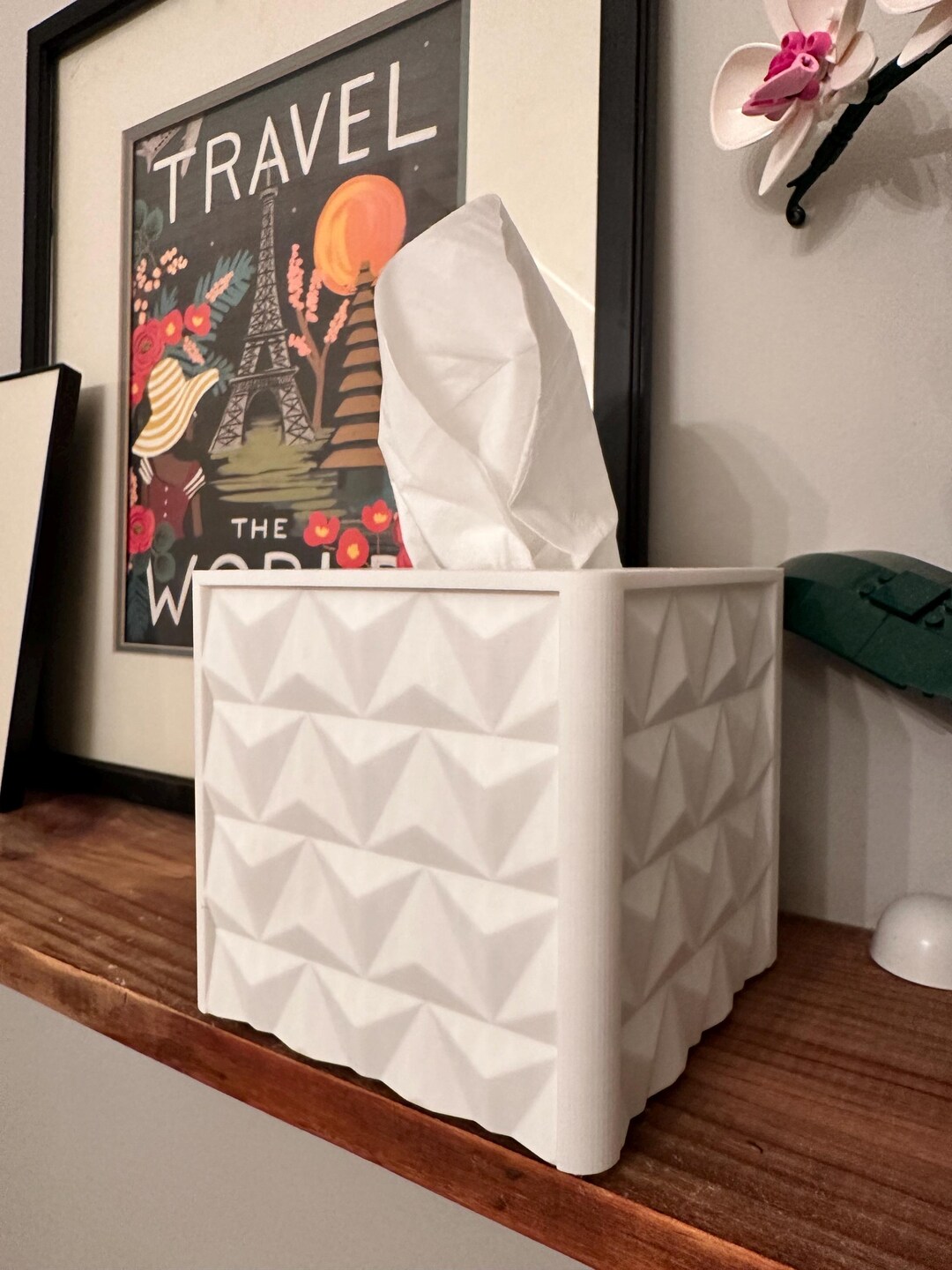 Spaceship Earth Tissue Box Cover - Etsy