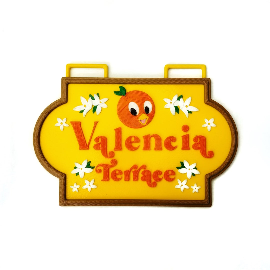 Adventureland Orange Bird Customizable Tag for Strollers, ECV ...