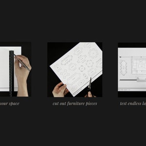 Savvy Room Planner for LIVING ROOMS | Scaled 2D Printable Space ...