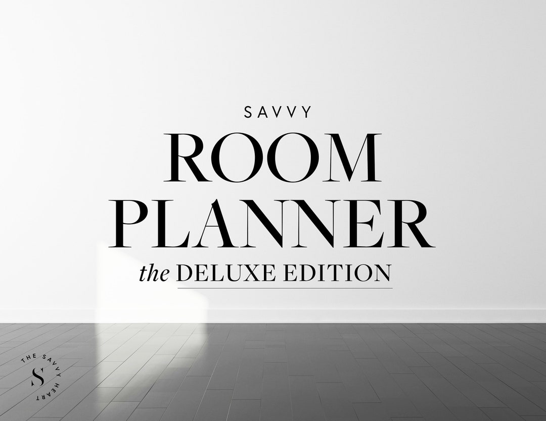 Savvy Room Planner DELUXE Edition | Scaled 2D Printable Space Planning ...