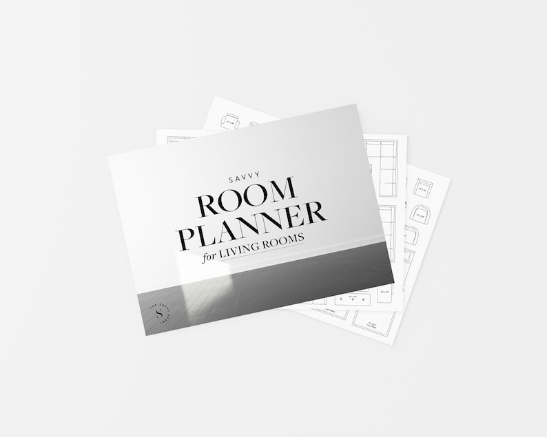 Living Room Planner | Printable Furniture Placement Kit (instant ...