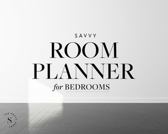 Savvy Room Planner for LIVING ROOMS | Scaled 2D Printable Space ...