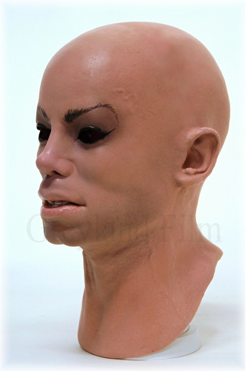 Original Latex Mask Face Greyland Film king Nr.370 - Etsy