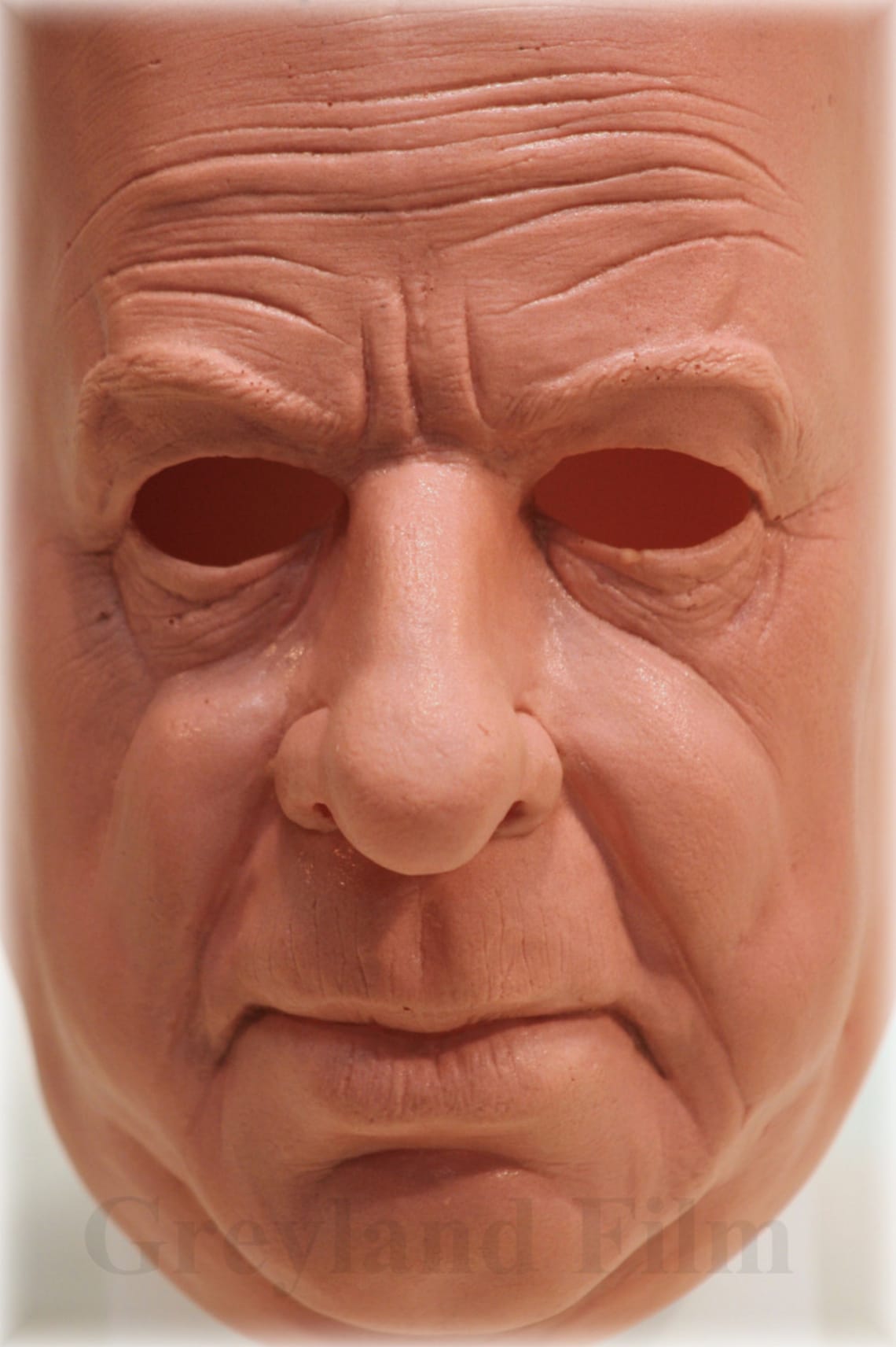 Original Latex Mask Face Greyland Film "profesor" Nr.048 - Etsy