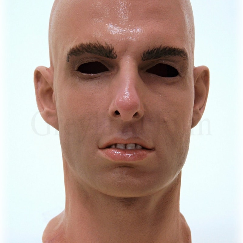 Realistic Human Face Mask - Etsy