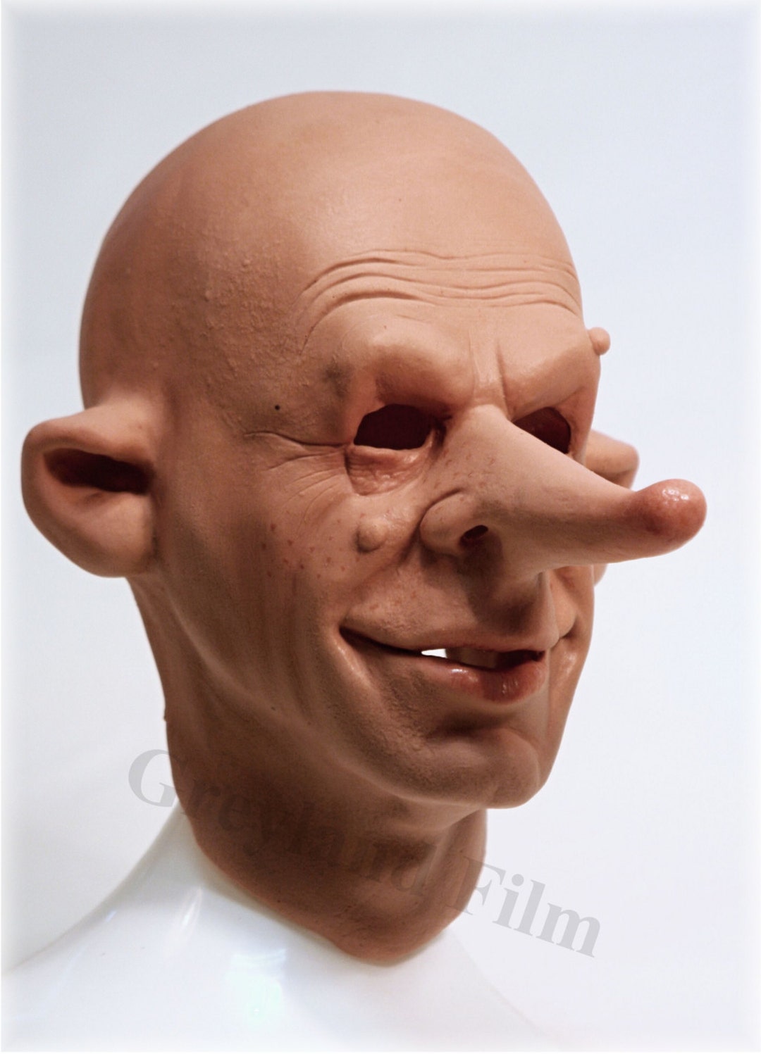 Original Latex Mask Face Greyland Film "nudlak" Nr.054 - Etsy