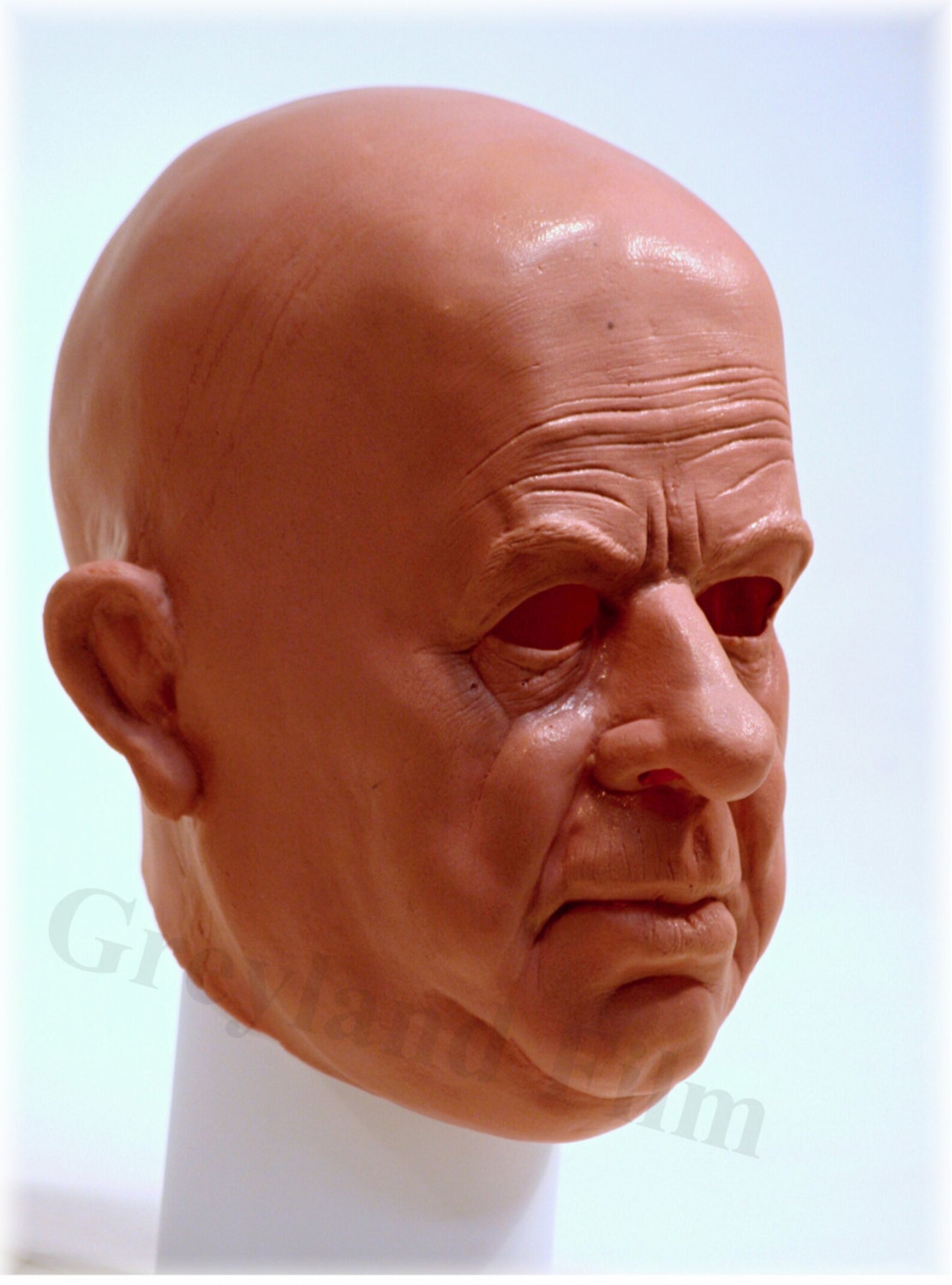 Original Latex Mask Face Greyland Film "profesor" Nr.048 - Etsy