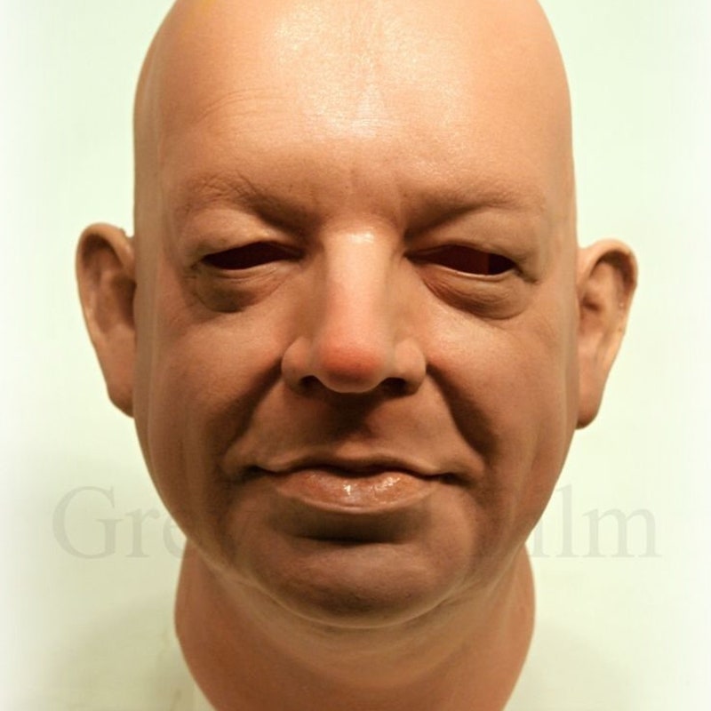 Realistic Human Face Mask - Etsy