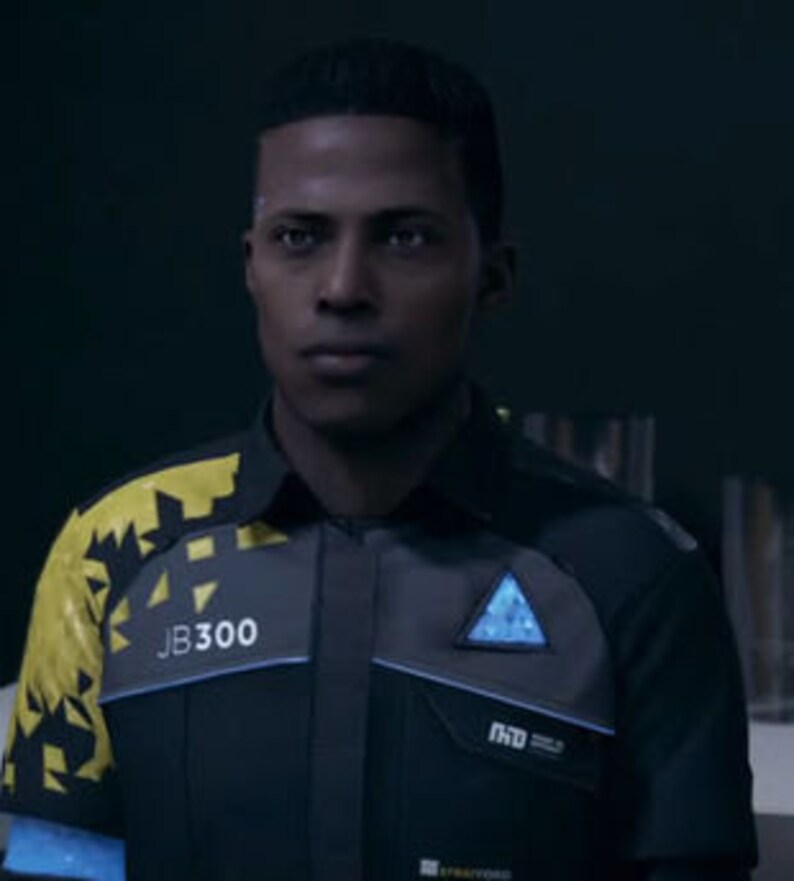 JB300 Cosplay, Detroit Become Human, Iron on Letters for Cosplay ...