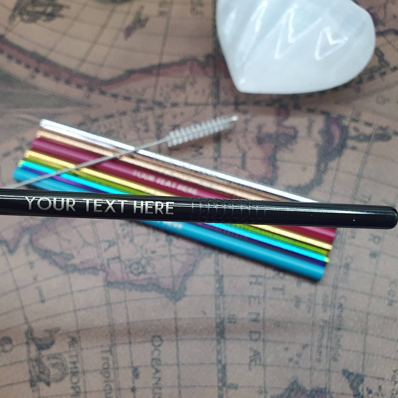 Personalised Stainless Steel Cocktail Straw Free Engraving - Etsy UK