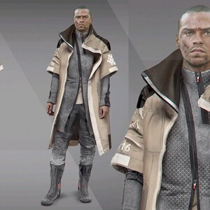 Detroit Become Human, Markus Cosplay, RK200 Android Decal, Iron on ...