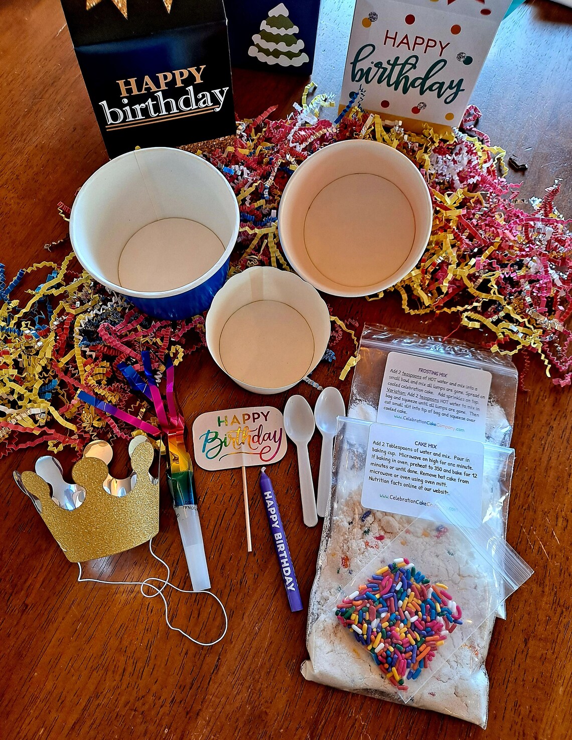 Say Happy Birthday & Send a Personal Celebration Cake in the Mail cake ...