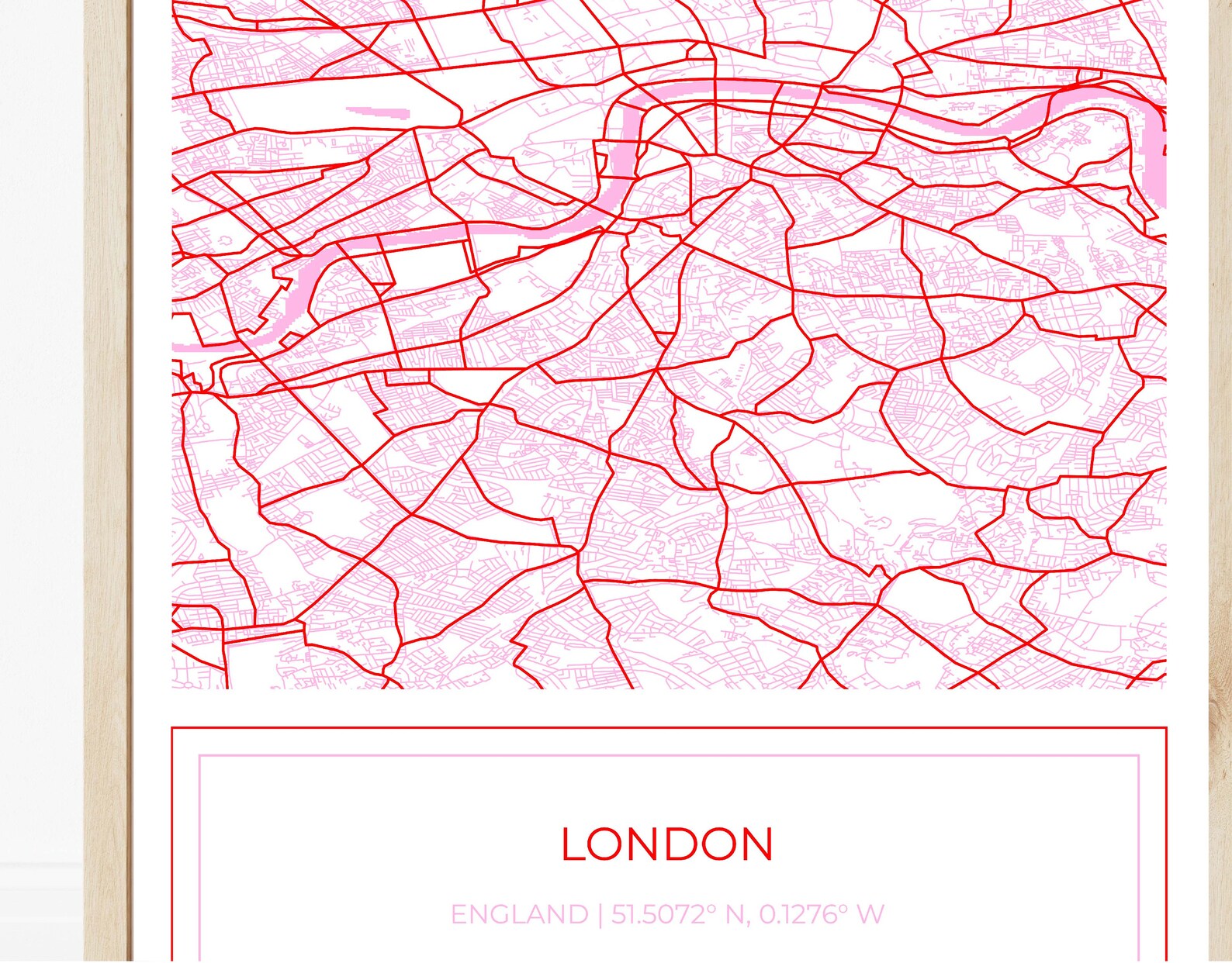 Map of London England, London England Map, London England Map, Modern ...