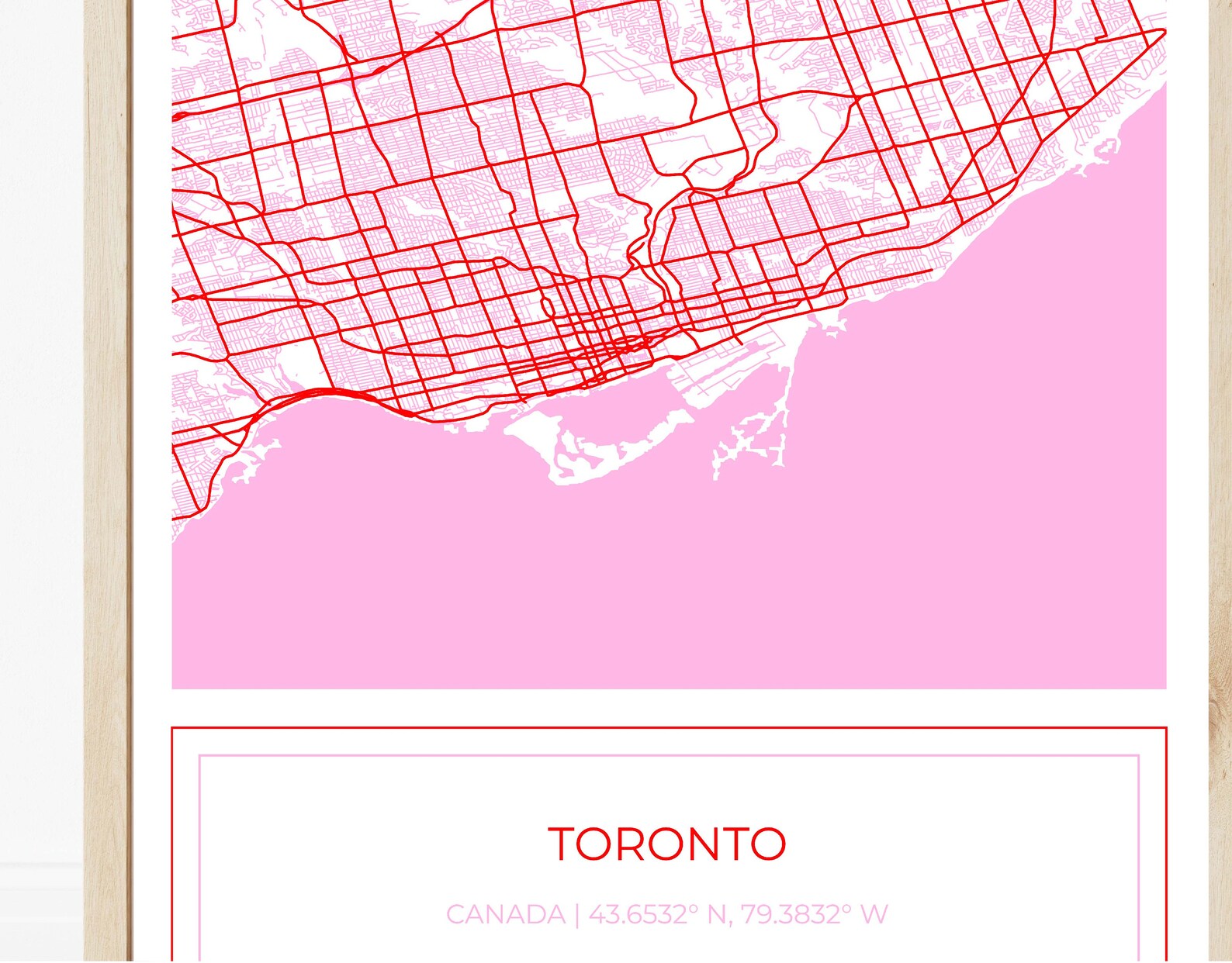 Map of Toronto Canada, Toronto Canada Map, Toronto Map, Modern Toronto ...
