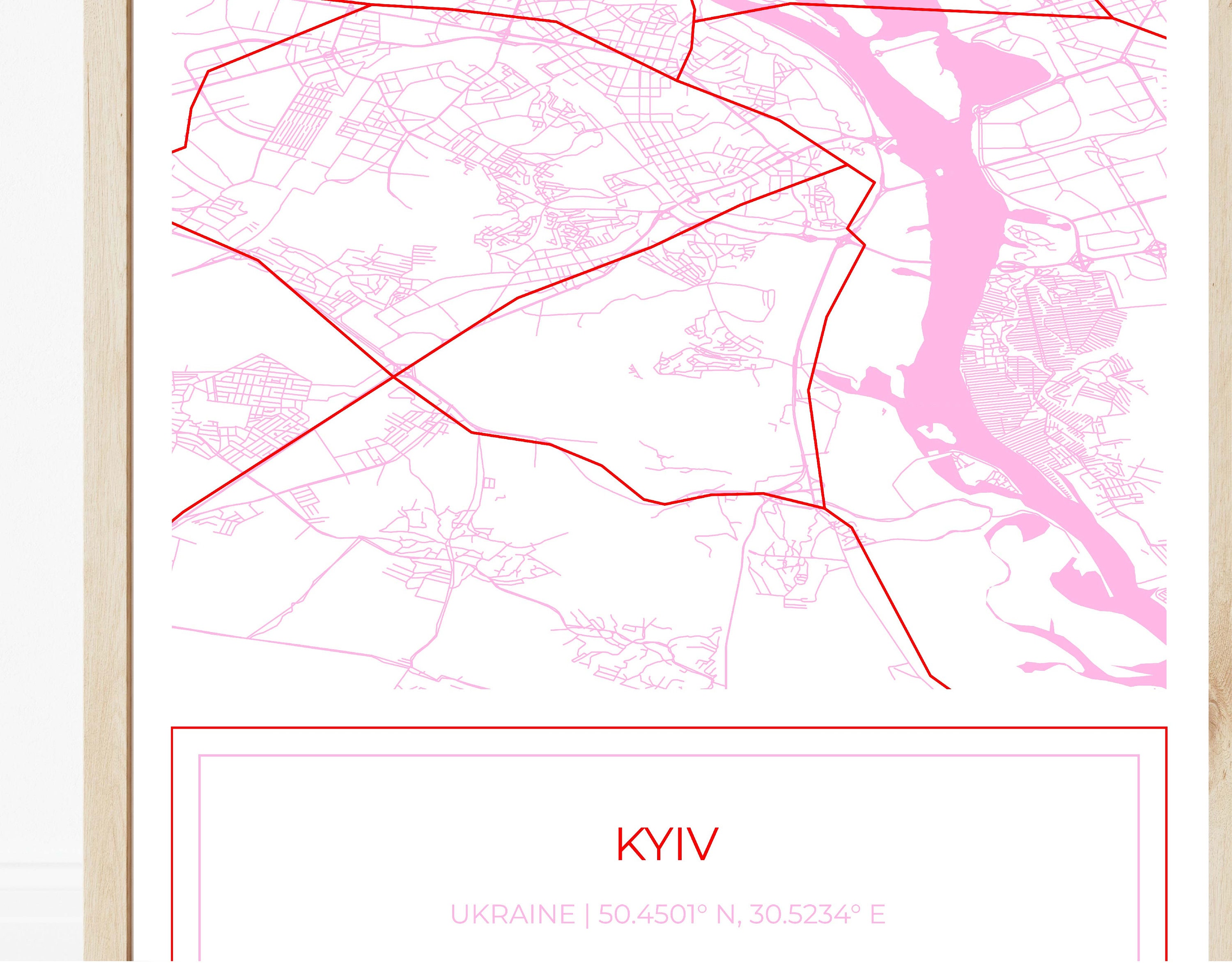 Map of Kyiv Ukraine, Kyiv Ukraine Map, Kyiv Map, Modern Kyiv Ukraine ...
