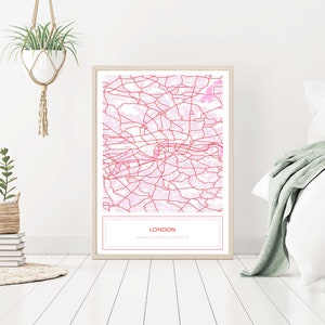 Map of London England, London England Map, London England Map, Modern ...