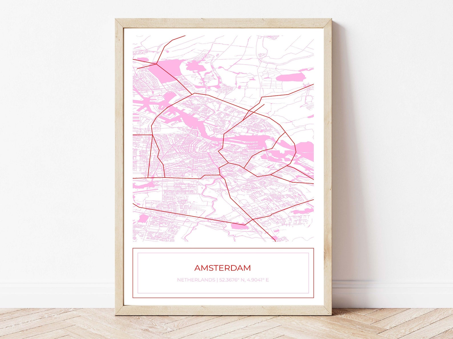 Map of Amsterdam Netherlands, Amsterdam Netherlands Map, Amsterdam Map ...