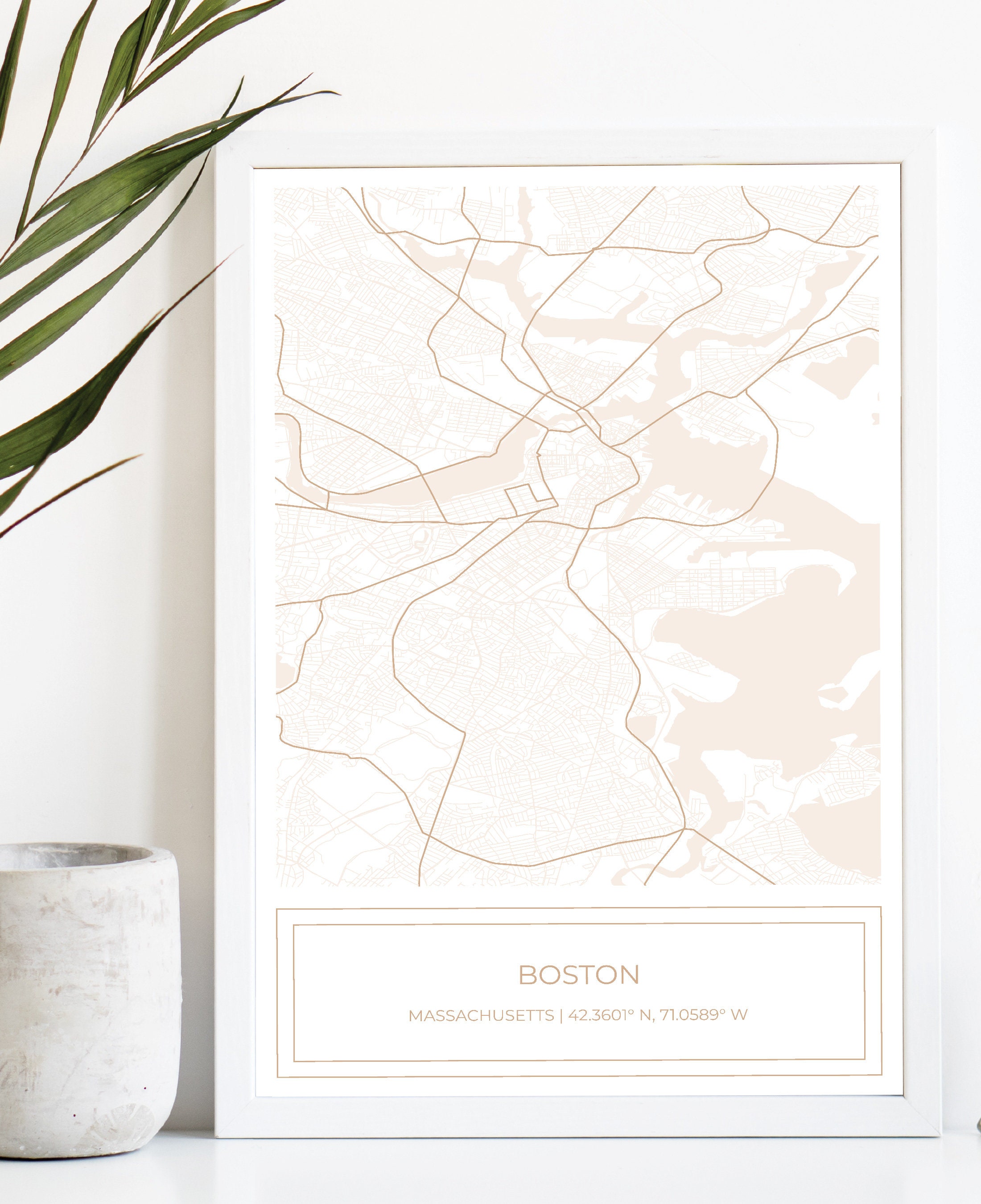 Mapa de Boston, Mapa de Boston, Mapa de calles de Boston, Boston ...