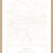 Berlin Map, Minimalist Map, Pink Berlin Map, Berlin Poster, Map of ...