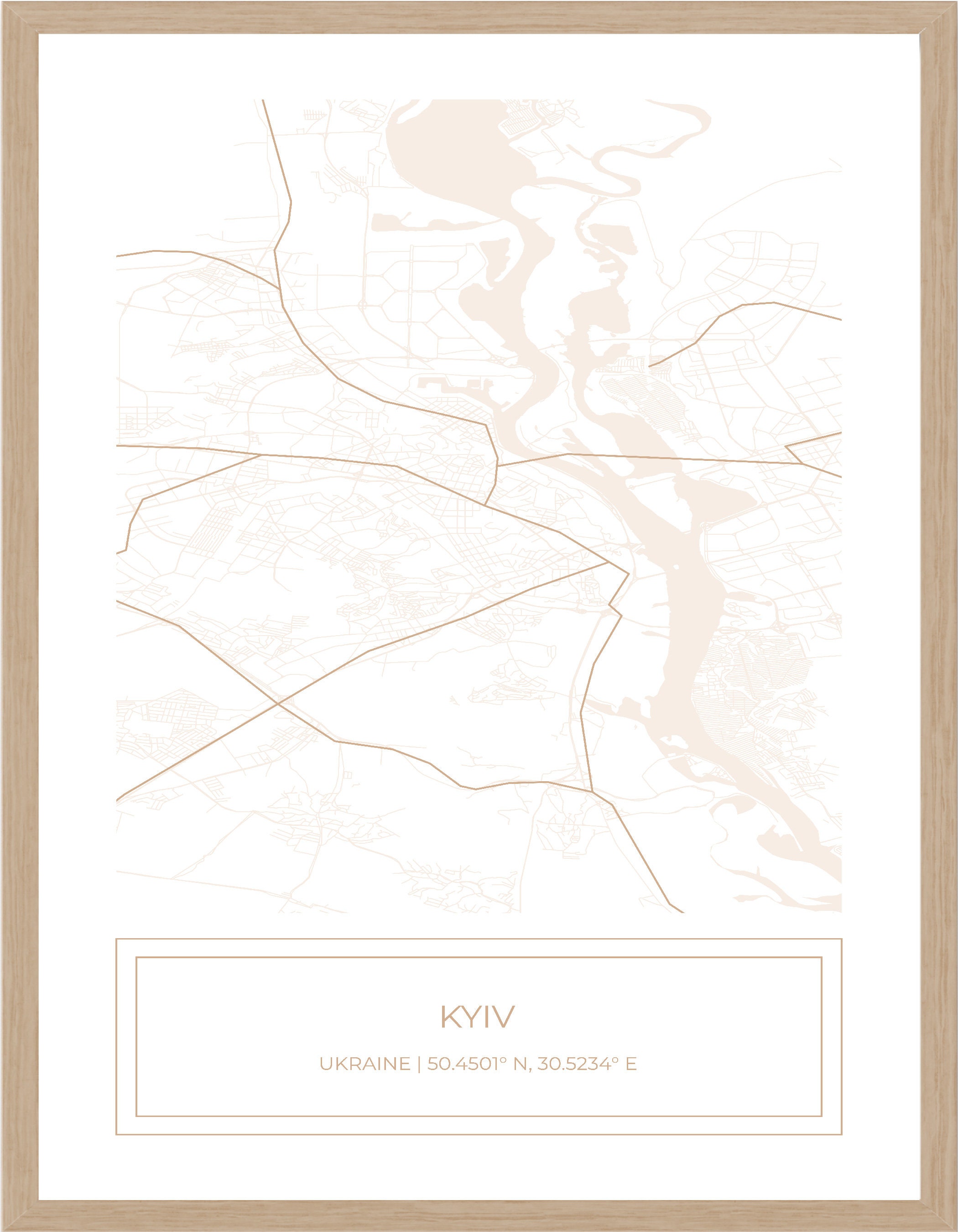 Map of Kyiv Ukraine, Kyiv Ukraine Map, Kyiv Map, Modern Kyiv Ukraine ...