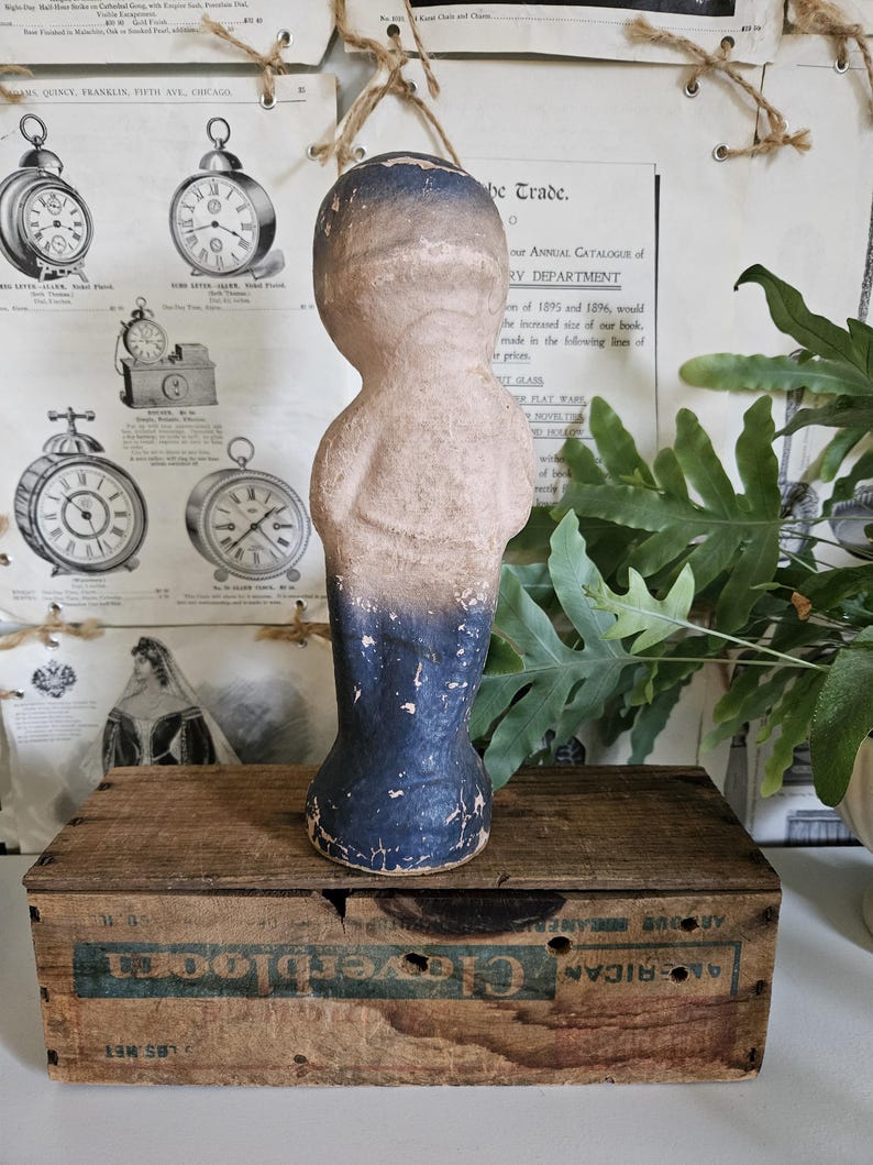 1920's Art Deco Paper Mache Flapper Doll I Unger Doll & Toy Co I ...