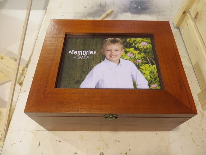 Custom Memory Box Wooden Keepsake Box Personalized Gift | Etsy